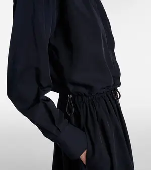 Veronica Beard Wilfred Technical Taffeta Shirt