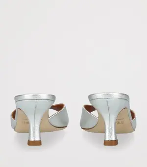 Staud Leather Brigitte Heeled Mules 60