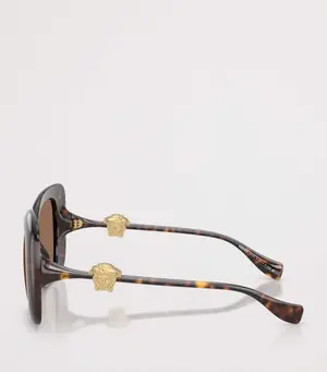 Versace Ve4499u Square Frame Sunglasses - Brown