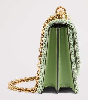 Valentino Garavani Embellished Vain Shoulder Bag