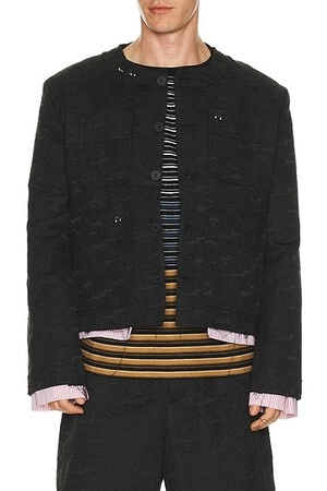 CHARLES JEFFREY French Bitch Jacket - Grey