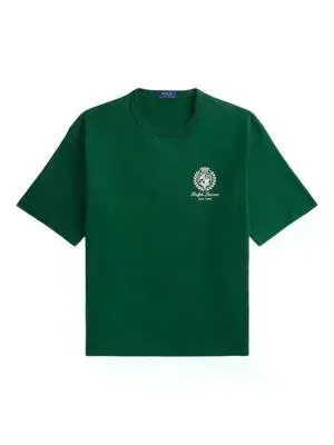 Polo Ralph Lauren Crest-embroidered Jersey T-shirt - Green