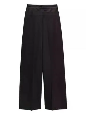 Erdem Belt-loops Trousers - Black