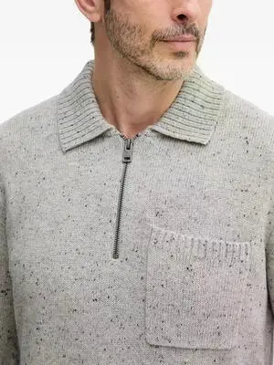 Liu Jo Half-zip Ribbed Collar Sweater