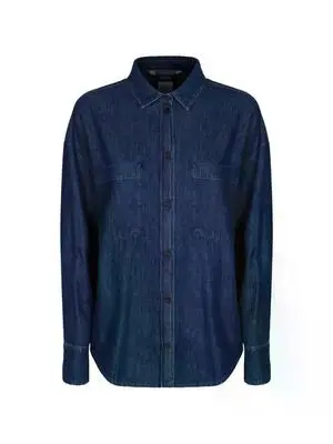 Max Mara Button-fastening Denim Shirt