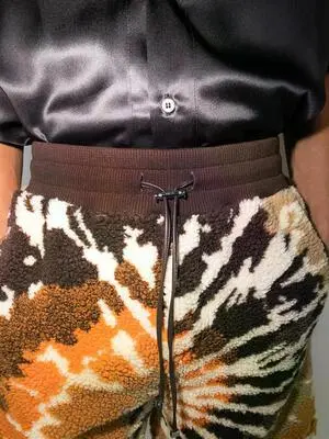 Amiri Tie-dye Fleece Shorts