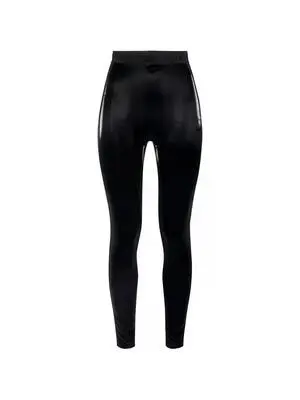 Elisabetta Franchi Vinyl Leggings - Black