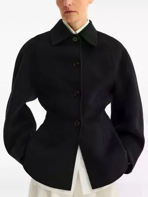 RÓHE Button Jacket - Black