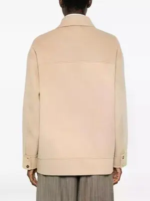 Max Mara Beige Wool Blend Jacket