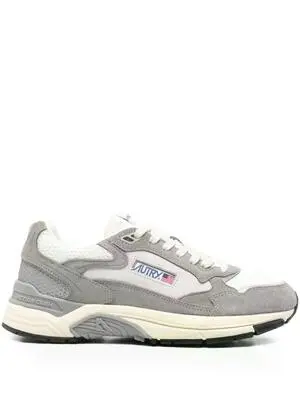AUTRY Logo Detail Sneakers - Grey
