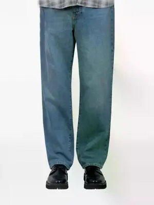 StÜssy Classic Washed Denim Jeans - Grey