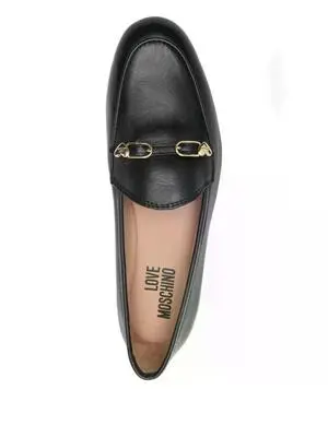 Moschino Buckle-detail Loafers