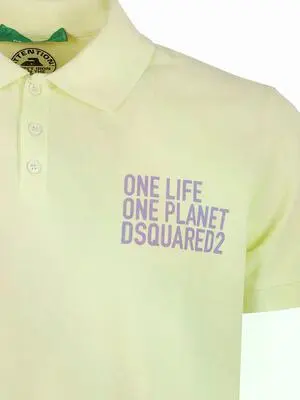 Dsquared2 Print Polo Shirt