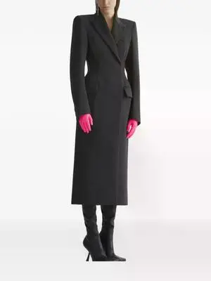 MUGLER Hourglass Coat - Grey