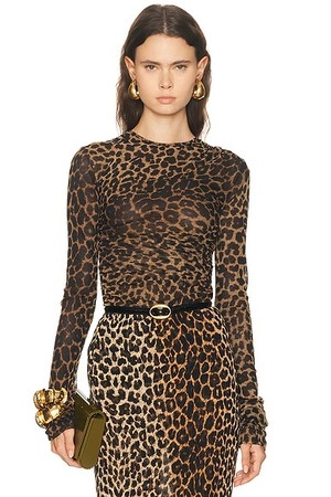 Saint Laurent Long Sleeve Top