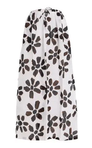 ZULU & ZEPHYR Zulu & Zephyr Floral Cotton Wide Leg Pants