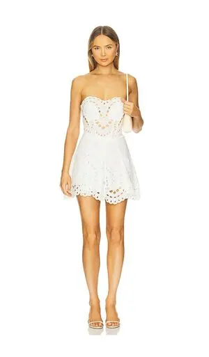 Charo Ruiz Ibiza Eyelet Lace Top
