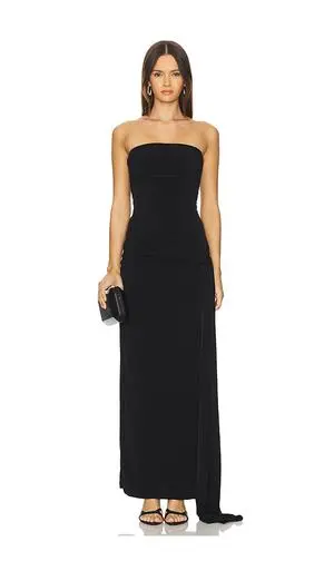 LOVERS AND FRIENDS Adley Gown - Black
