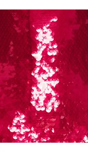 Paris Georgia Strapless Sequined Mini Dress - Red