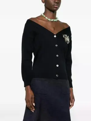 N°21 Off-shoulder Cardigan