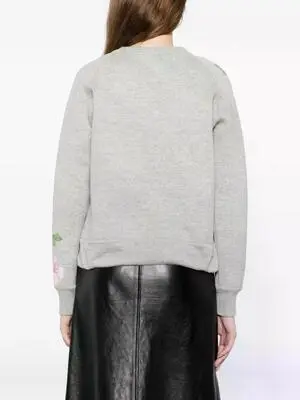 Oscar De La Renta Graphic Print Crewneck Sweatshirt