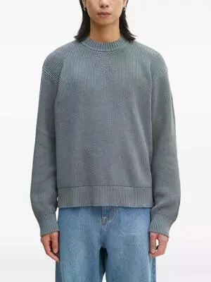 NAPAPIJRI Ribbed Round-neck Sweater - Grey