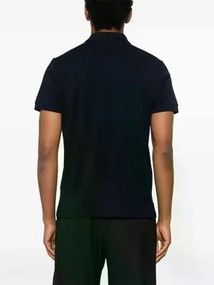 Fendi Logo-embroidered Polo Shirt - Blue