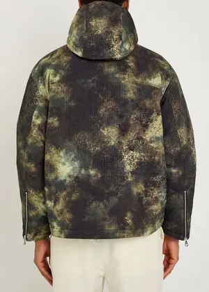 COLE BUXTON Padded Printed Shell Jacket - Multicoloured 1