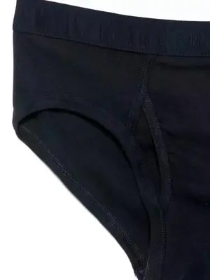 TOM FORD Logo-print Briefs - Blue