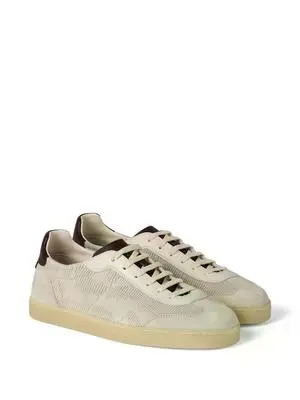 Brunello Cucinelli Knitted Lace-up Sneakers