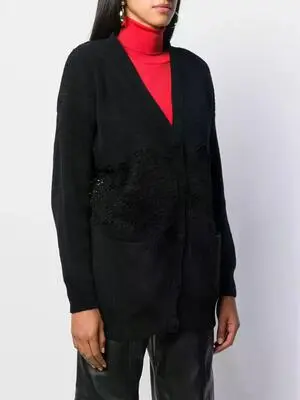 Philosophy Di Lorenzo Serafini Lace Panel Cardigan