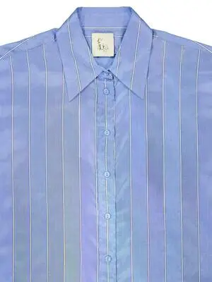 PAULA Striped Button-up Shirt