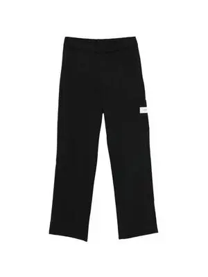 FLANEUR Drawstring Straight Leg Trousers