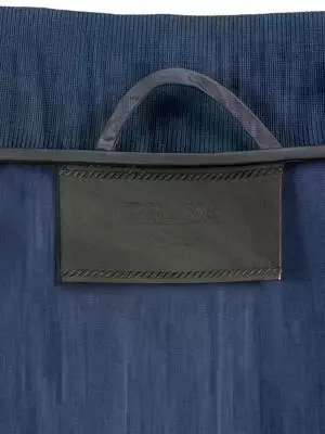 Prada Logo Plaque Bomber Jacket