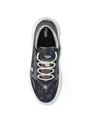 Fendi Force Sneakers - Blue