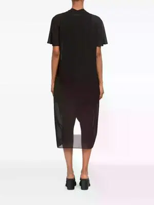 MAISON MARGIELA Draped Midi Dress - Black