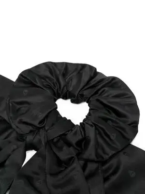 Alexander McQueen Skull Print Bow Hair Accessory