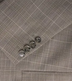 Maje Wool-blend Checked Blazer