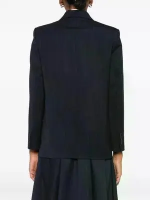 Maje Pinstripe Single-breasted Blazer