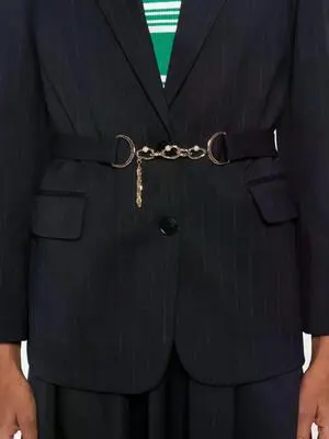 Maje Pinstripe Single-breasted Blazer
