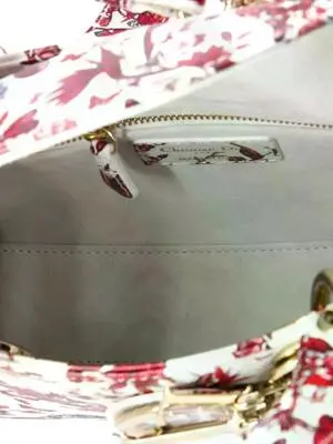 Dior Abcdior Lady Small Satchel Printed Leather