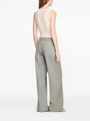 Sandro Sleeveless Short Knit Sweater