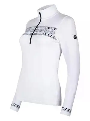 NEWLAND N4 6826 0091" Half Zip Technical Baselayer - White