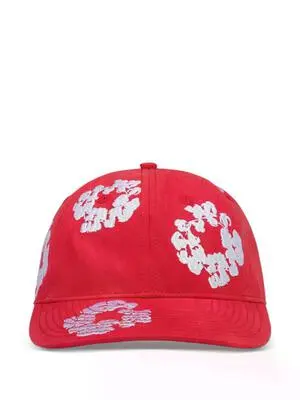 DENIM TEARS Denim Tears Wreath Cap Red