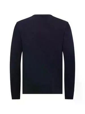 FRANZESE COLLECTION Ribbed Crew Neck Sweater