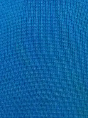 Sandro Knit Mini Skirt With Frill Hem