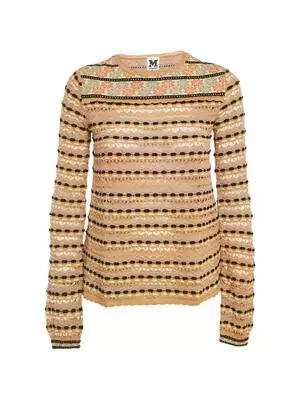Missoni Patterned Long Sleeve Top - Neutrals