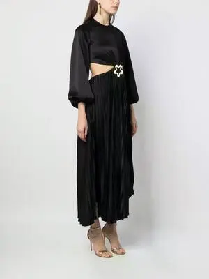 V:PM ATELIER Cut-out Back Dress - Black