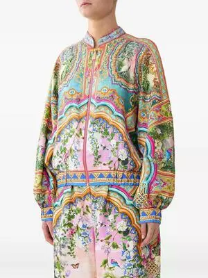 Camilla Pattern Bomber Jacket