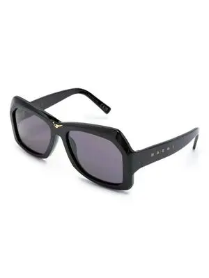 Marni Oversized Tinted Sunglasses - Black